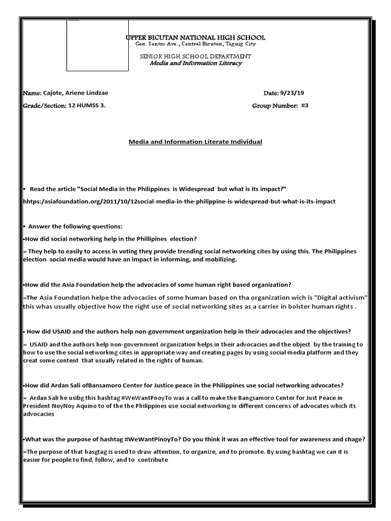 Assignment-Report Writing Format | PDF | Social Networking Service ...