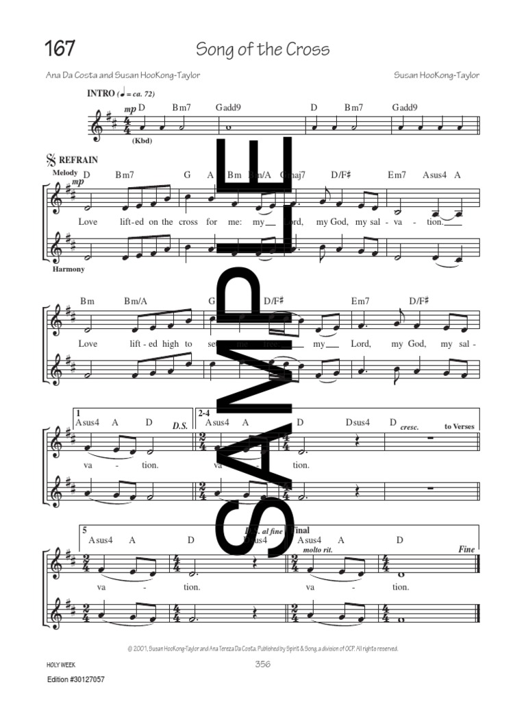 Song of The Cross | PDF
