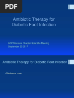 Diabetic Foot Ulcer NCP | PDF | Diabetes | Wound