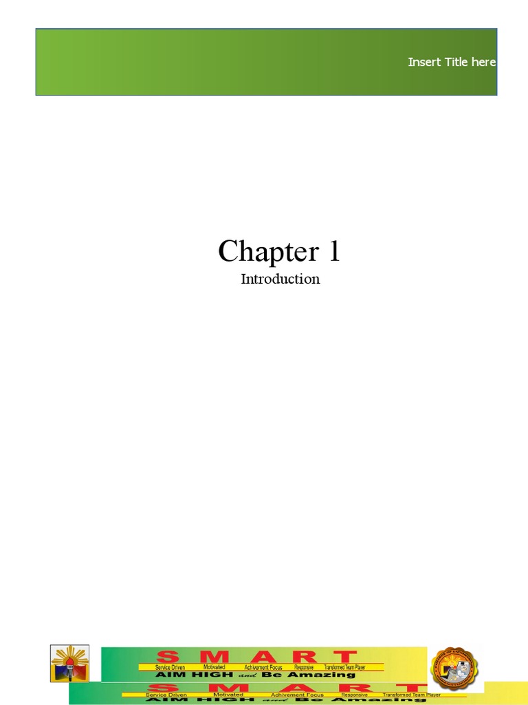 Arch 2018 Thesis Format | PDF | Justification | Scientific Method