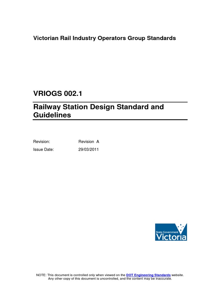 Railway Station Design Standards and Guidelines PDF | PDF ...