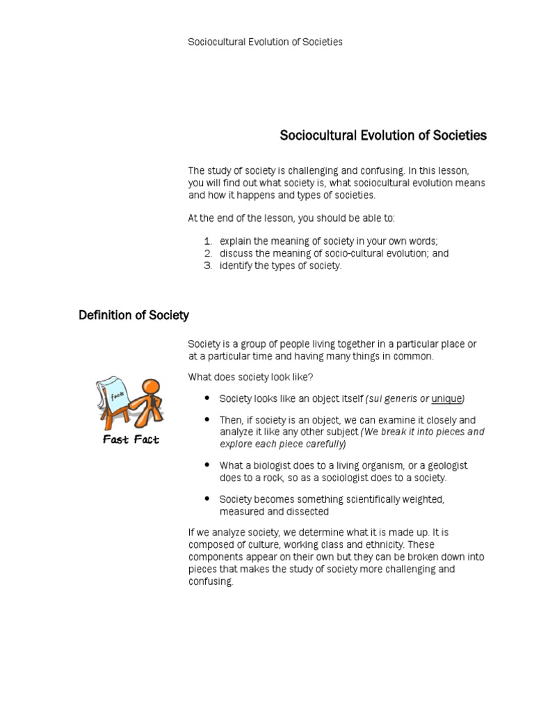 Exploring the Sociocultural Evolution of Societies Through Diverse ...