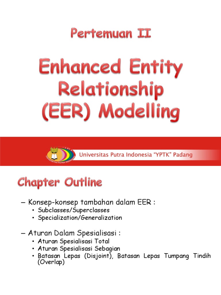 Review ERD Dan EER | PDF | Inheritance (Object Oriented Programming) | Object Oriented Programming