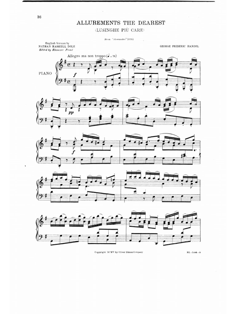 Lusinghe Piu Care | PDF