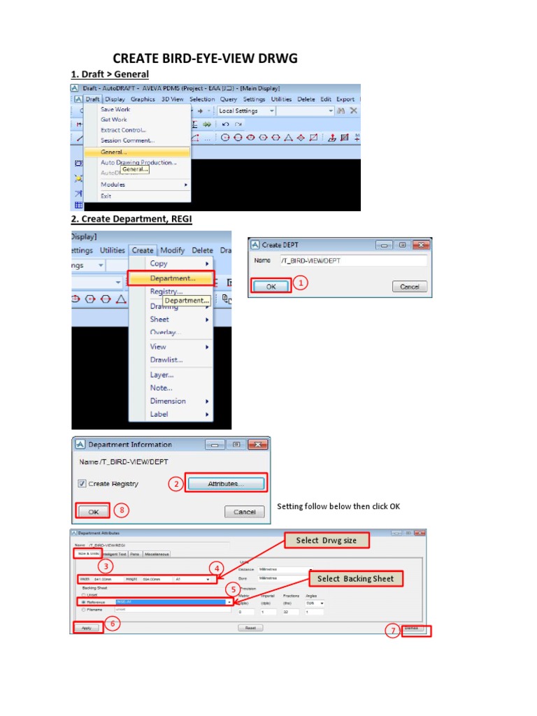 Creating a Bird's-Eye-View Drawing with Auto-Generated Tags for ...
