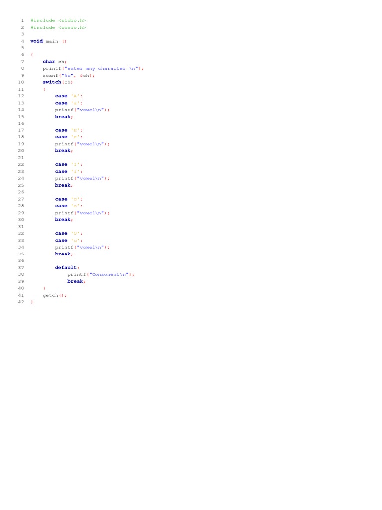Switchcasestatement Sucessful PDF | PDF