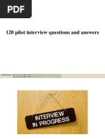 Ace The Technical Pilot Interview | PDF