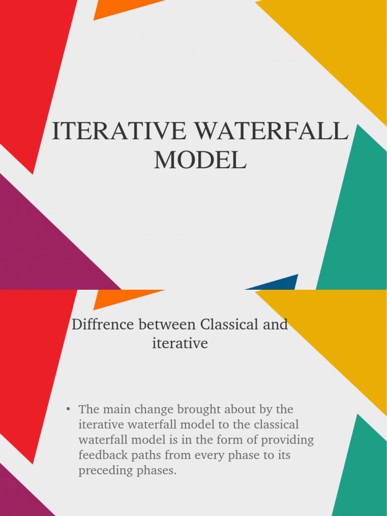 Iterative Waterfall Model | PDF | Information Technology Management ...