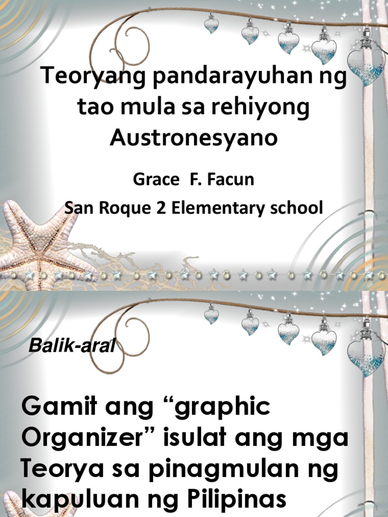 teoryang austronesian migration