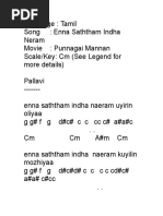 Violin Notes for Malayalam Songs PDF | PDF | Sheet Music | Violin