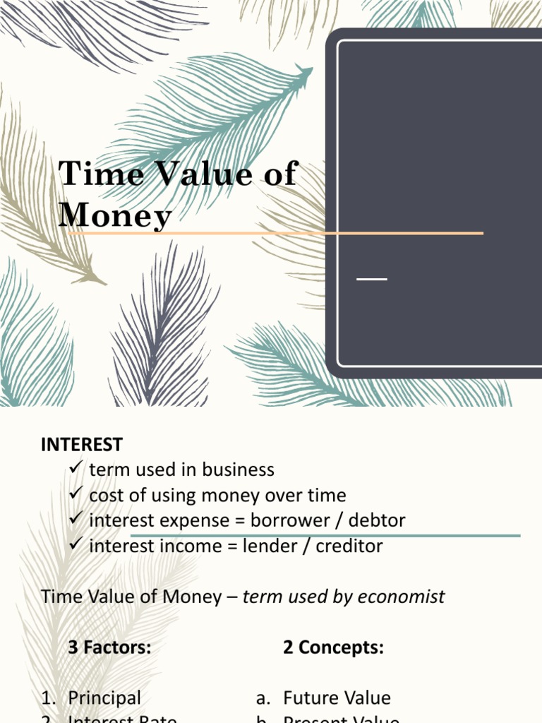 E Time Value of Money Autosaved | Download Free PDF | Present Value | Discounting