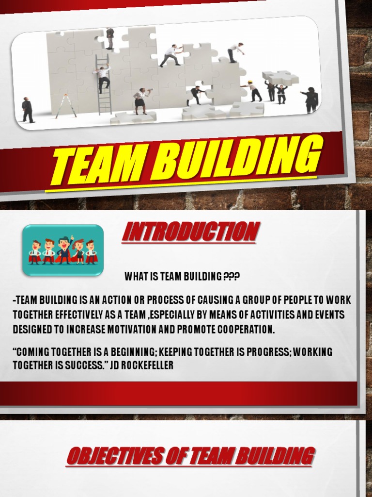 Team Building - Final | PDF