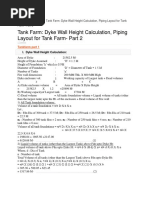 Tank Farm Design and Layout Guidelines | PDF | Oil Refinery | Industries