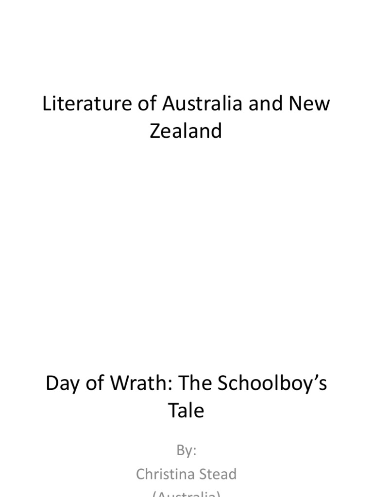 Literature of Australia and New Zealand | PDF