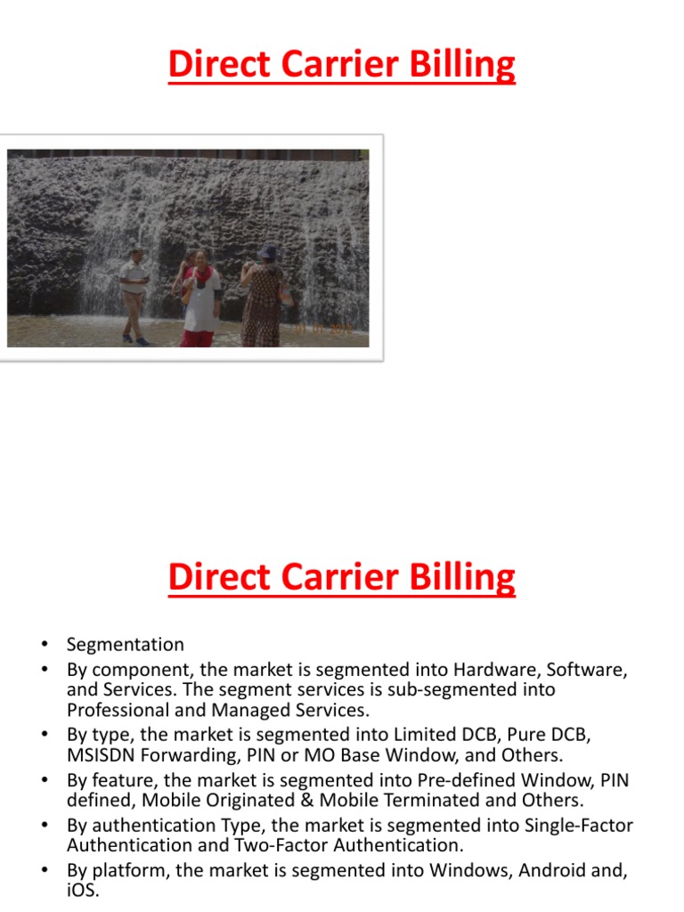 Direct Carrier Billing | PDF
