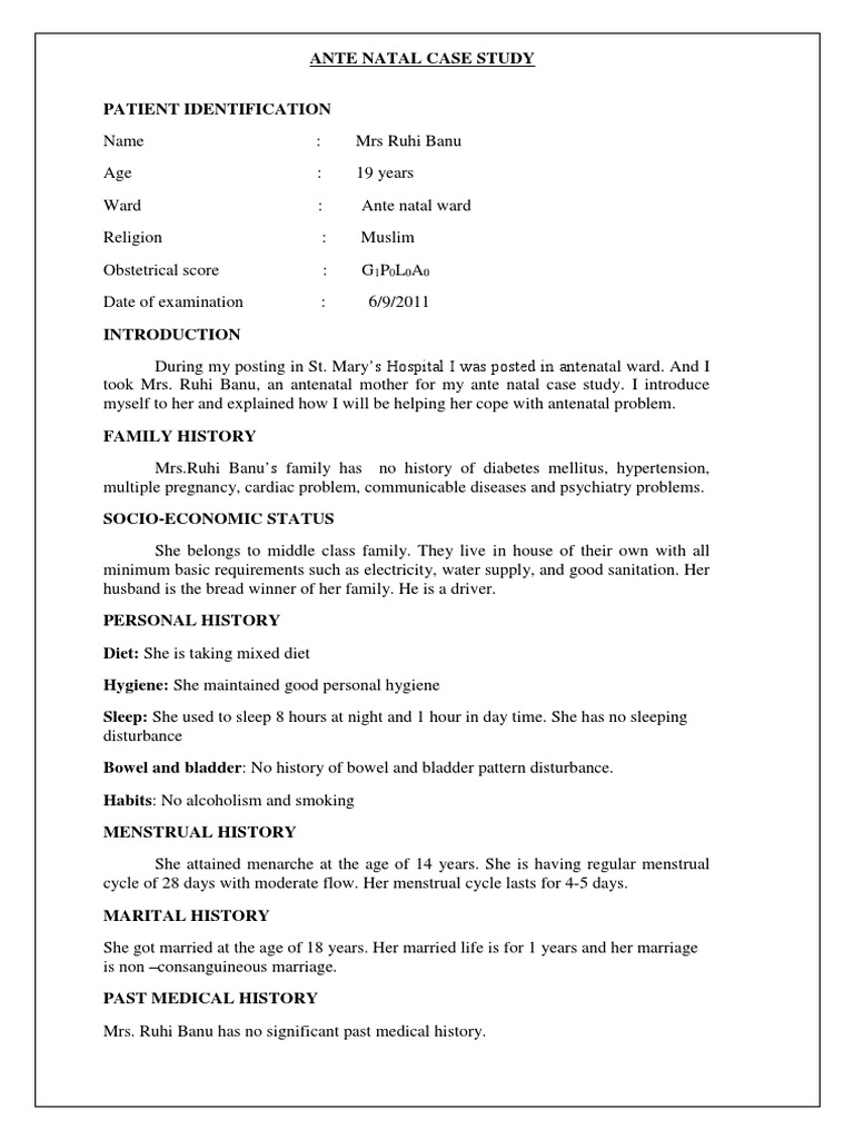 Ante Natal | PDF | Back Pain | Pregnancy