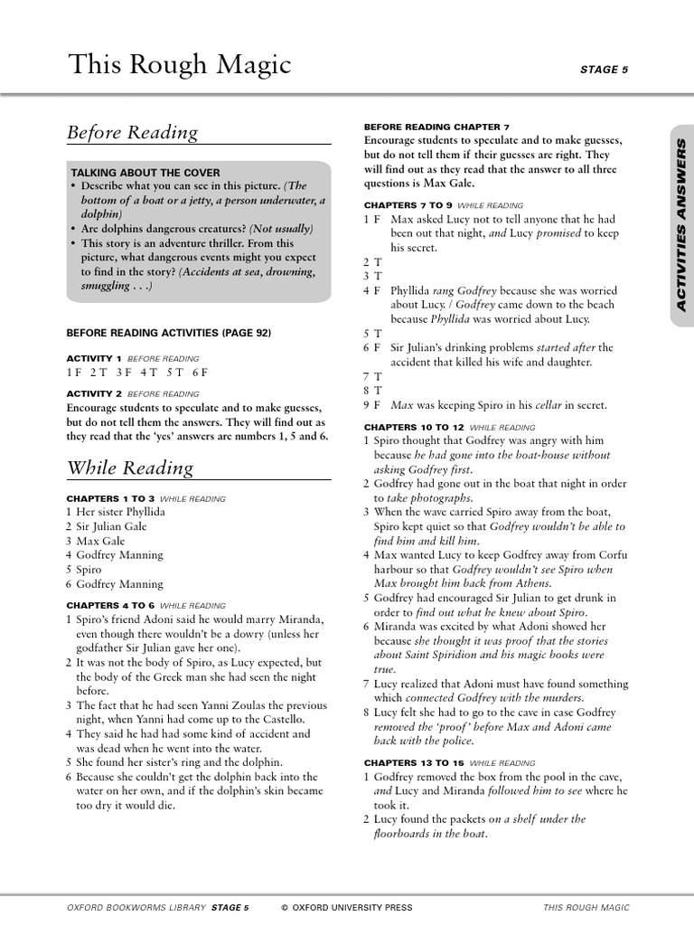 This Rough Magic | PDF