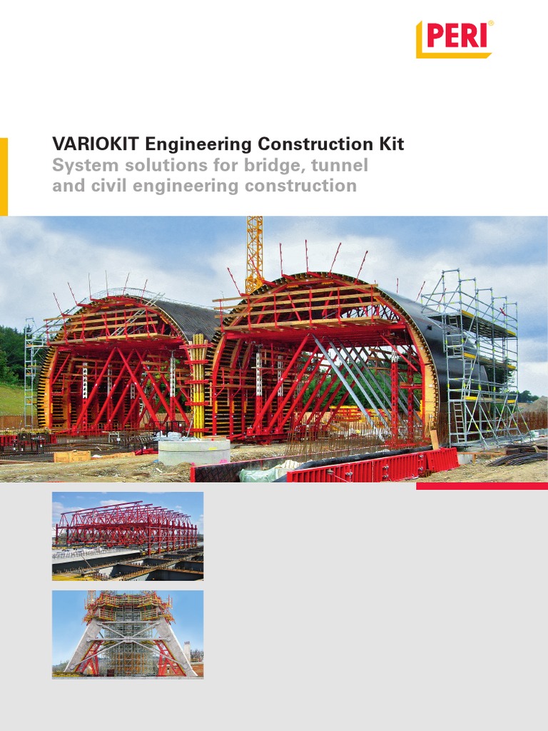 Catálogo VARIOKIT PERI PDF | PDF | Scaffolding | Tunnel