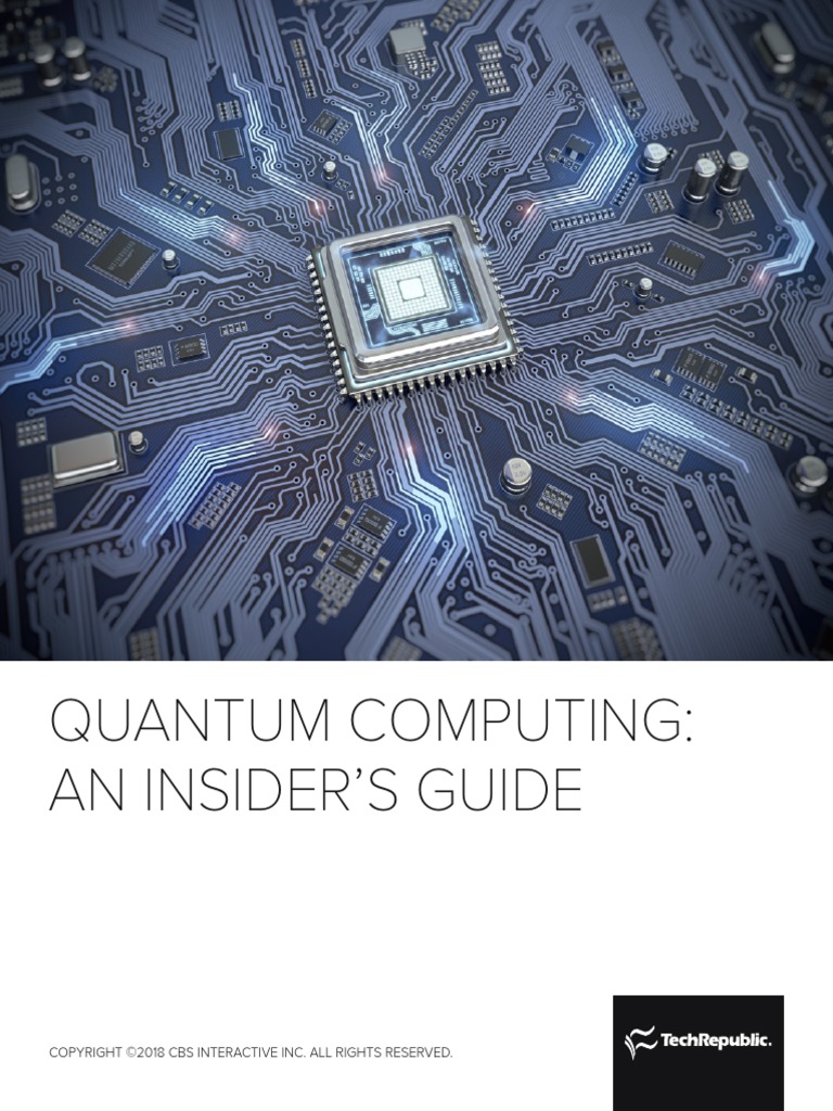 Quantum Computing: An Insider'S Guide | PDF | Quantum Computing | Cryptography