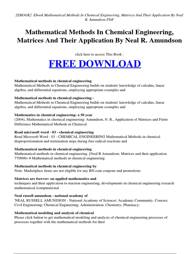 CB 09 | PDF | Teaching Mathematics | Chemical Engineering