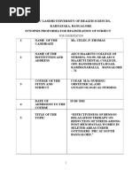 Greene Climacteric Scale for Menopause | PDF | Lifestyle
