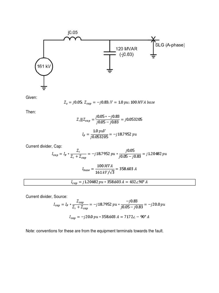 Capacitor Bank Current Calculation | PDF | Teaching Methods & Materials | Technology & Engineering