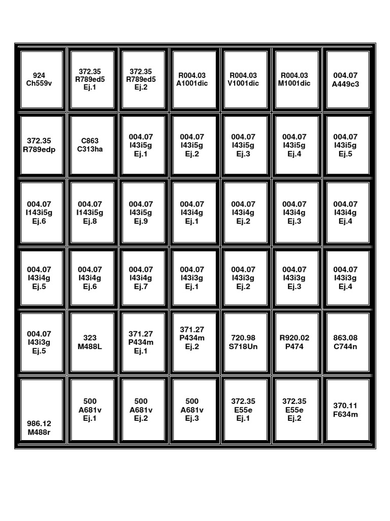 Document Code Analysis: A Visual Breakdown of Numerical Codes and Their ...