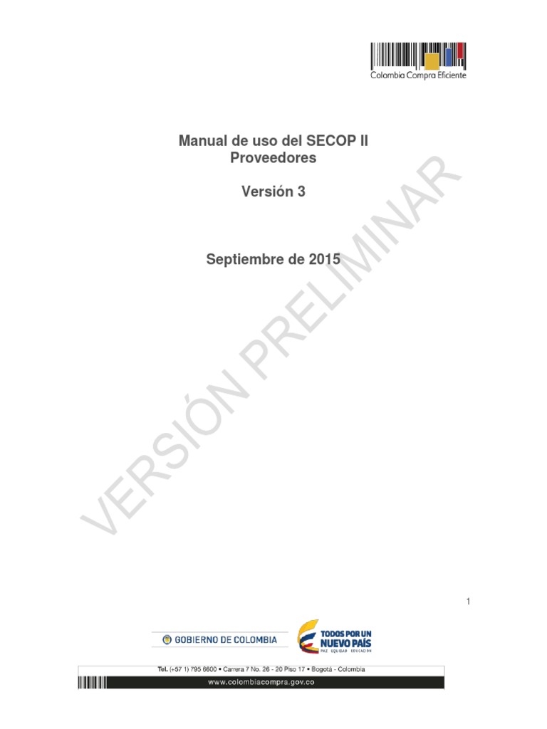 Secop 2 | PDF | explorador de Internet | Contraseña