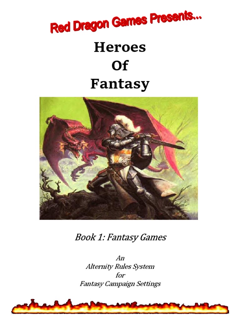 Microsoft Word - Fantasy - Games - Book1 | PDF | Dwarf (Dungeons ...