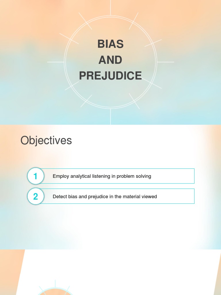 Analytical Listening | PDF | Bias | Stereotypes