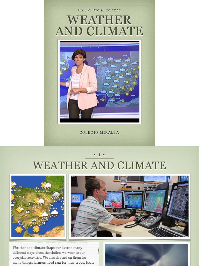 Weather and Climate: Unit 2. Social Science | PDF | Rain | Cloud