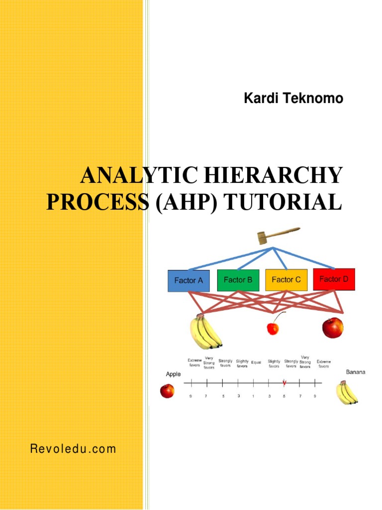 AHP Tutorial by Kardi Teknomo | PDF | Eigenvalues And Eigenvectors ...