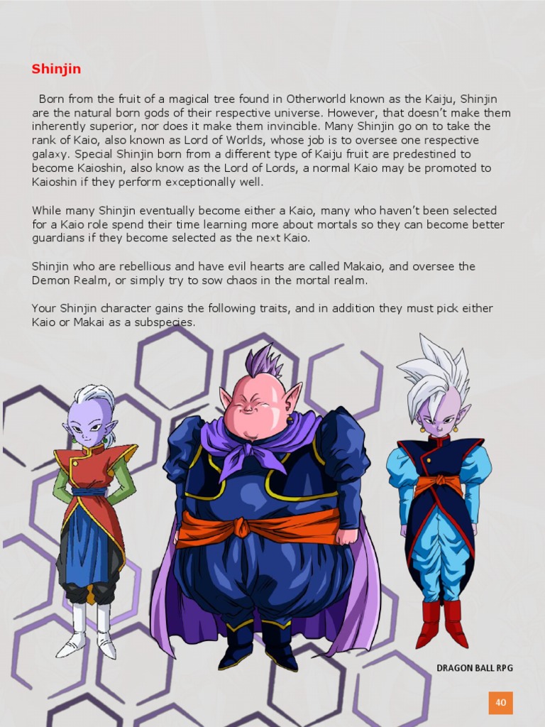 Shinjin: Dragon Ball RPG | PDF