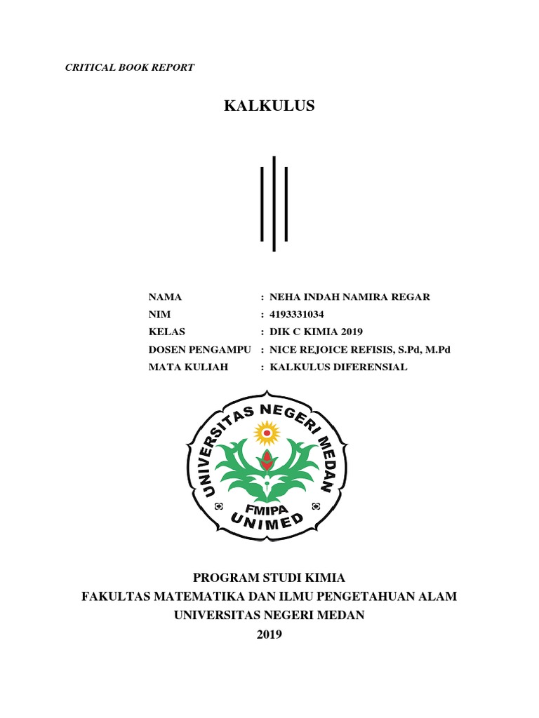 CBR Kalkulus Neha | PDF