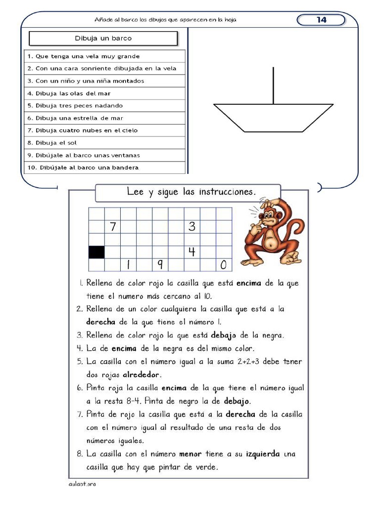 Seguir Instrucciones. | PDF