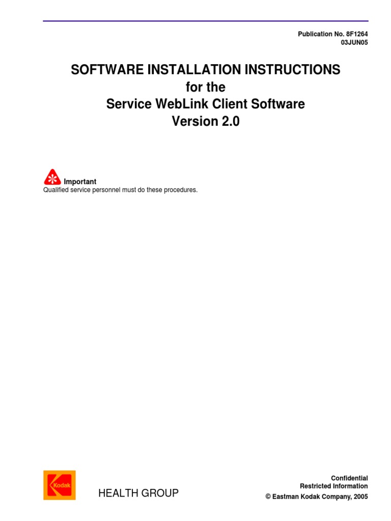 WebLink 2.0 Instructions | PDF | Icon (Computing) | Software