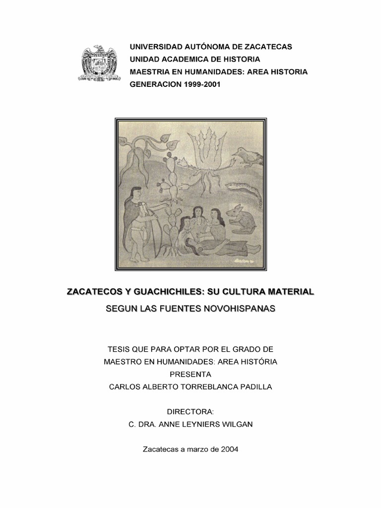 Zacatecos y Guachichiles. Su Cultura Mat | PDF