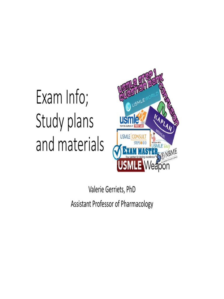 Us Mle Step 1 Study Plans and Materials | PDF | United States Medical ...