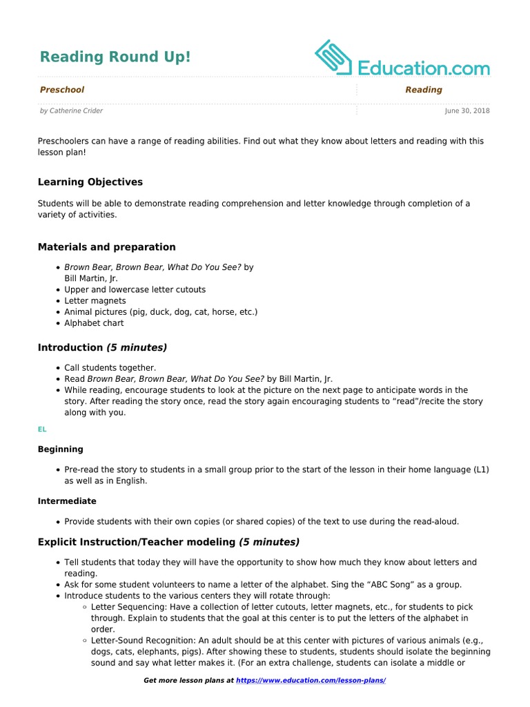 Reading Round Up | PDF | Reading Comprehension | Neuropsychological ...