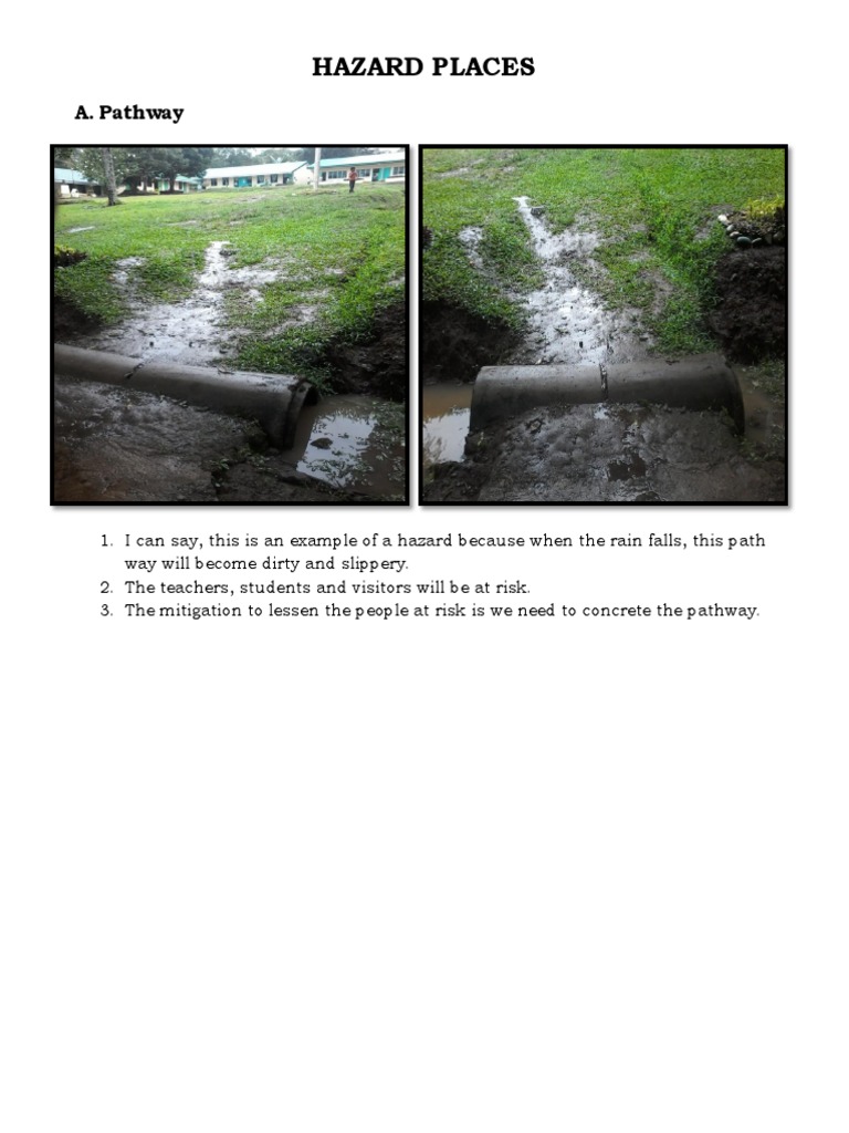 Hazard Places: A. Pathway | PDF