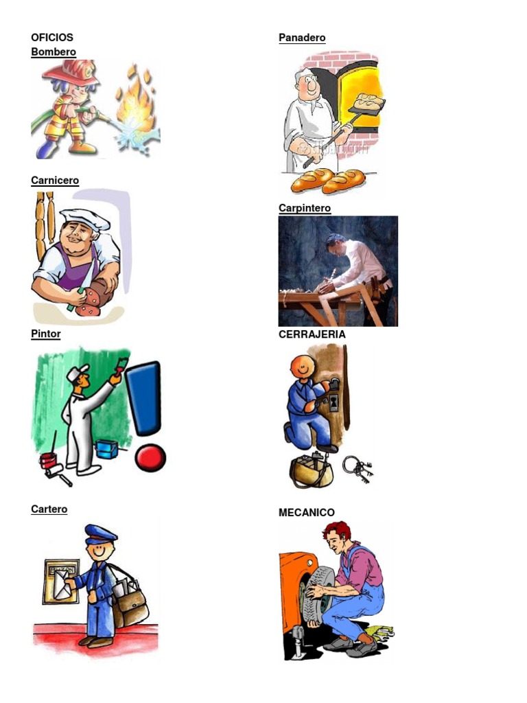 10 Oficios 10 Profesiones | PDF