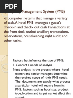Opera PMS Front Desk Check-In and Check-Out With The Following Front ...