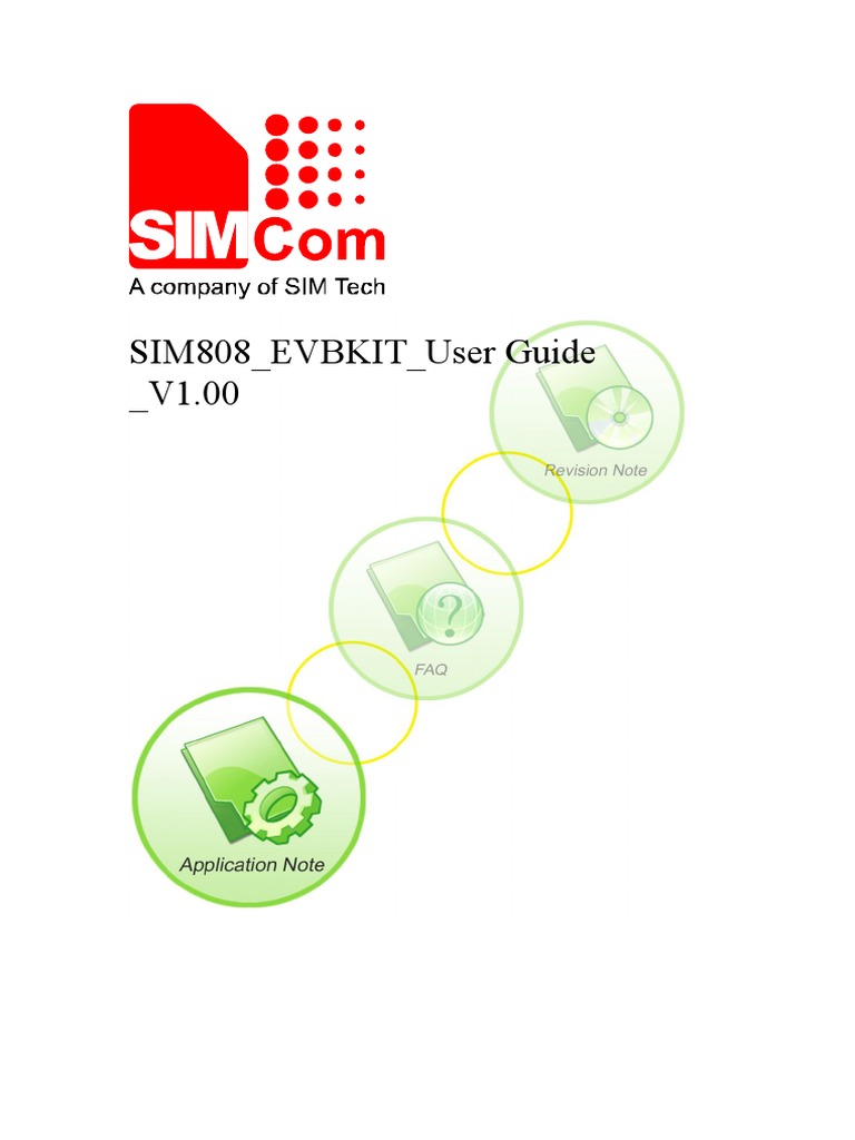 SIM808 - EVB KIT - User Guide - V1.00 PDF | PDF | Usb | Electrical ...