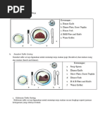 10 Jenis Napkin Beserta Cara Lipatan | PDF | Memasak, Makanan, & Anggur