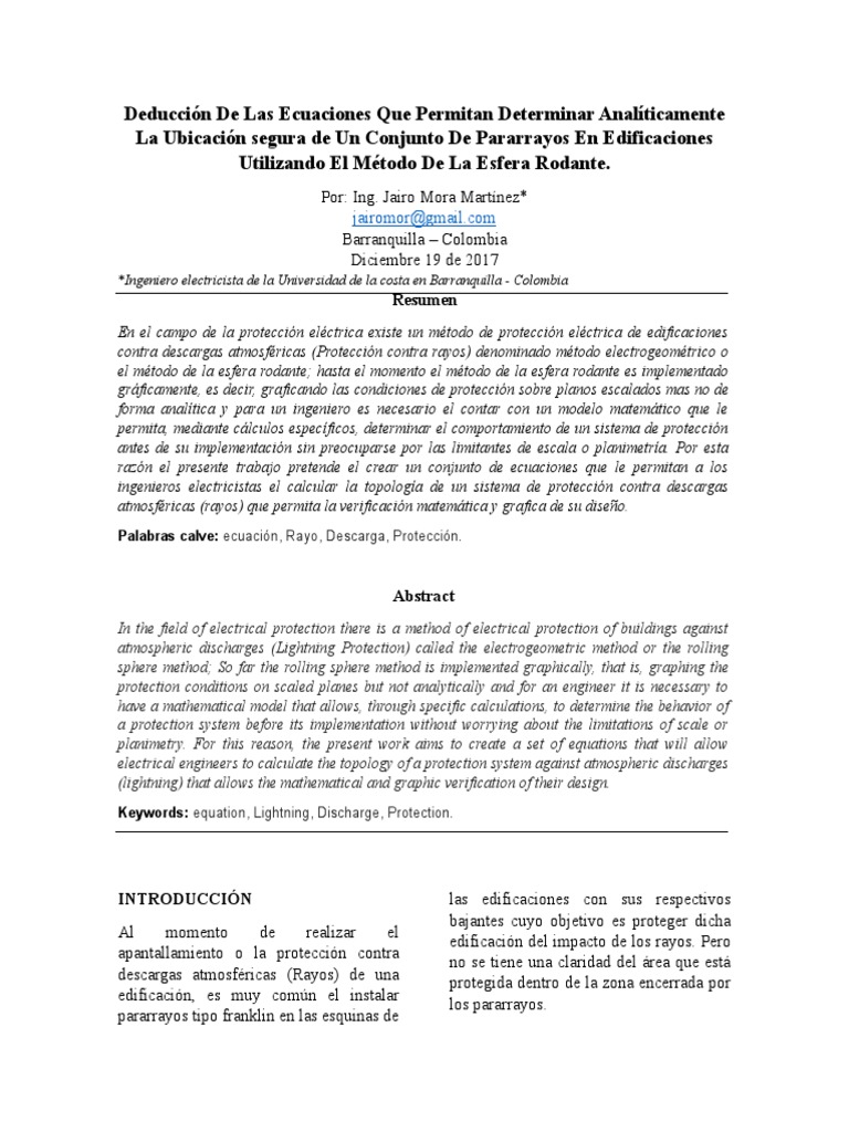 Ecuaciones del Método de Esfera Rodante | PDF | Esfera | Sistema coordinado