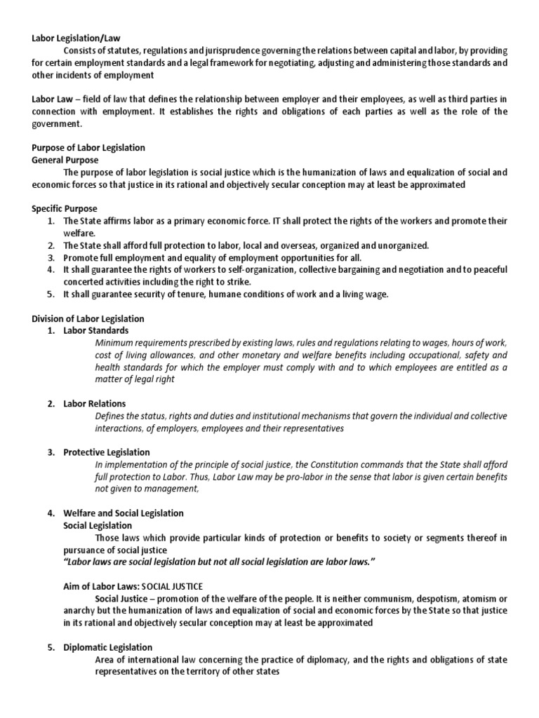 Labor Quiz 1 | PDF | Employment | Labour Law