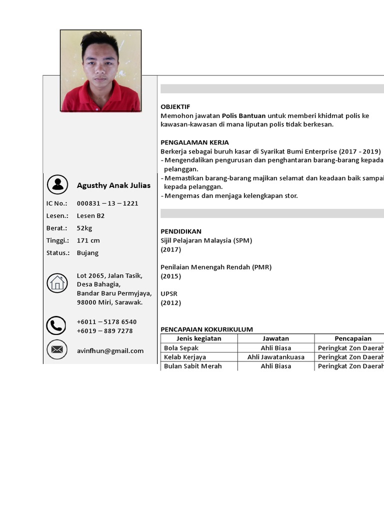 Contoh Resume | PDF