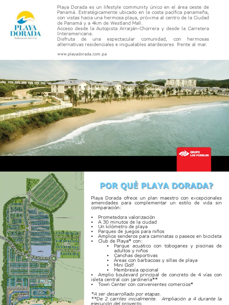 Playa Dorada Residences and Beach Club | PDF | Panamá