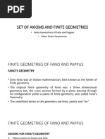 Module 1 Modern Geometry | PDF | Axiom | Line (Geometry)