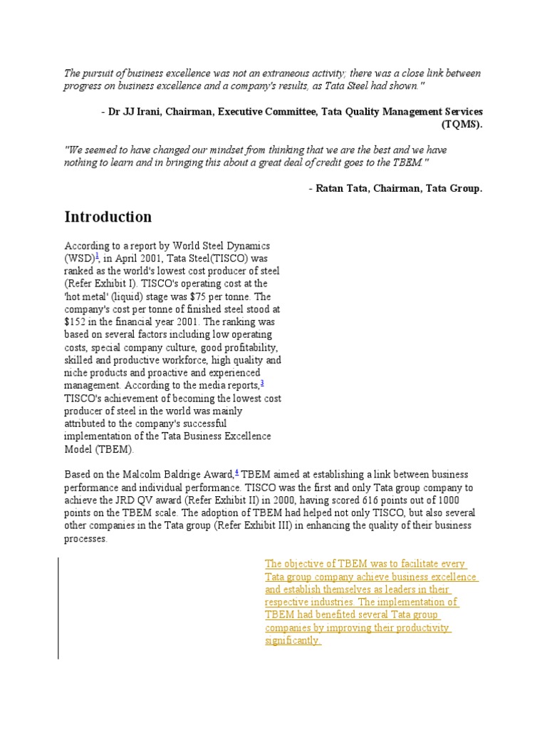 DR JJ Irani, Chairman, Executive Committee, Tata Quality Management ...